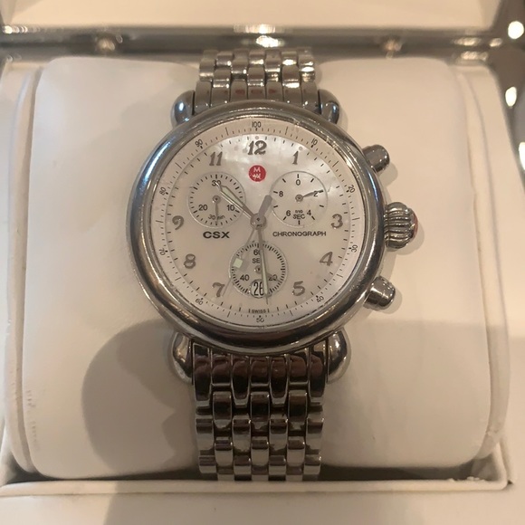 Michele | Accessories | Stainless Steele Michelle Watch | Poshmark